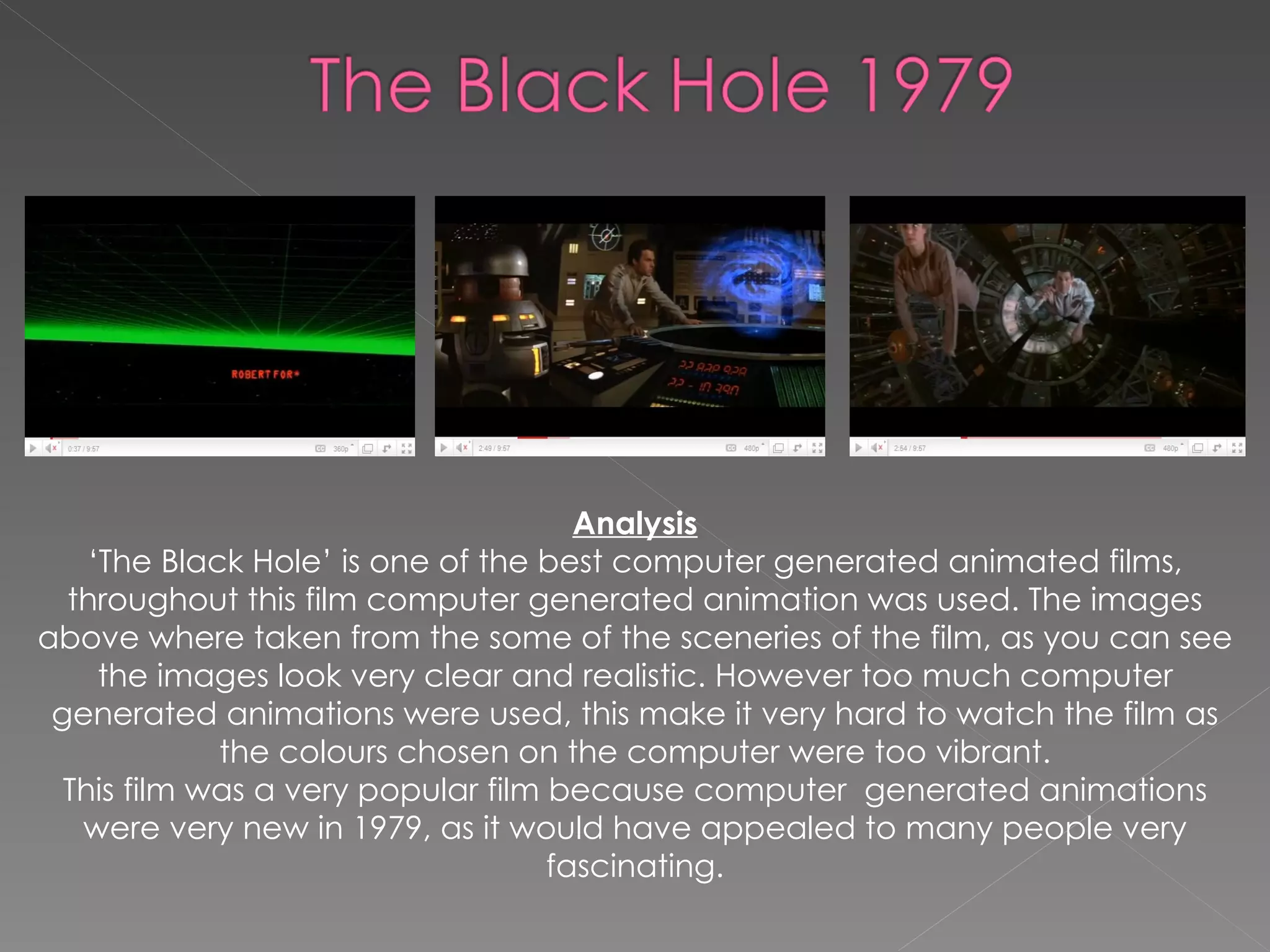 Computer Generated Animation | PPT | Computer Animation | Computer Software and Applications