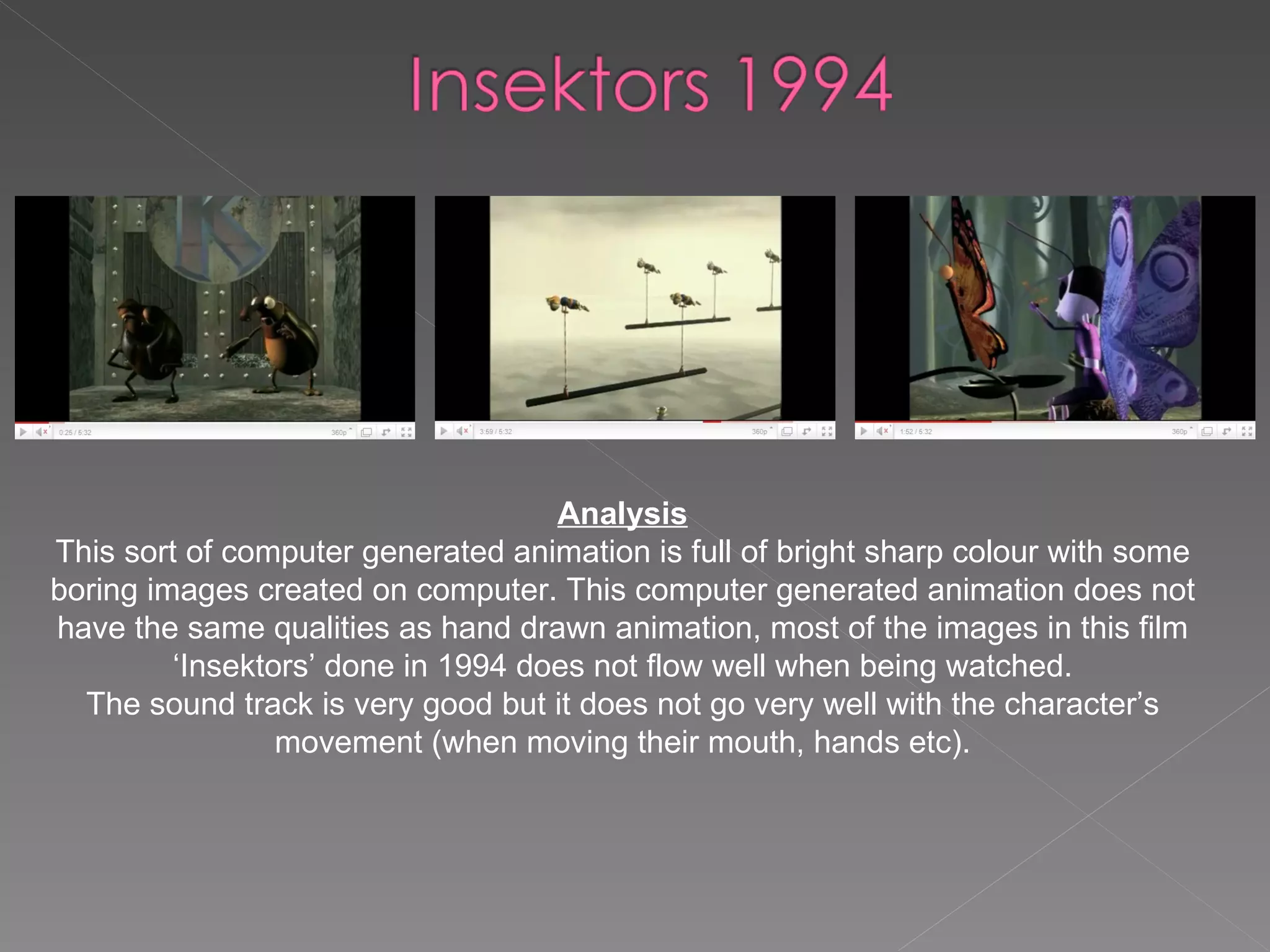 Computer Generated Animation | PPT | Computer Animation | Computer Software and Applications