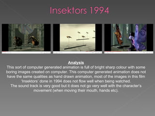 Computer Generated Animation | PPT | Computer Animation | Computer ...