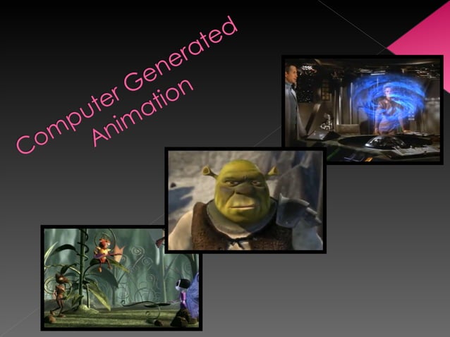 Computer Generated Animation | PPT