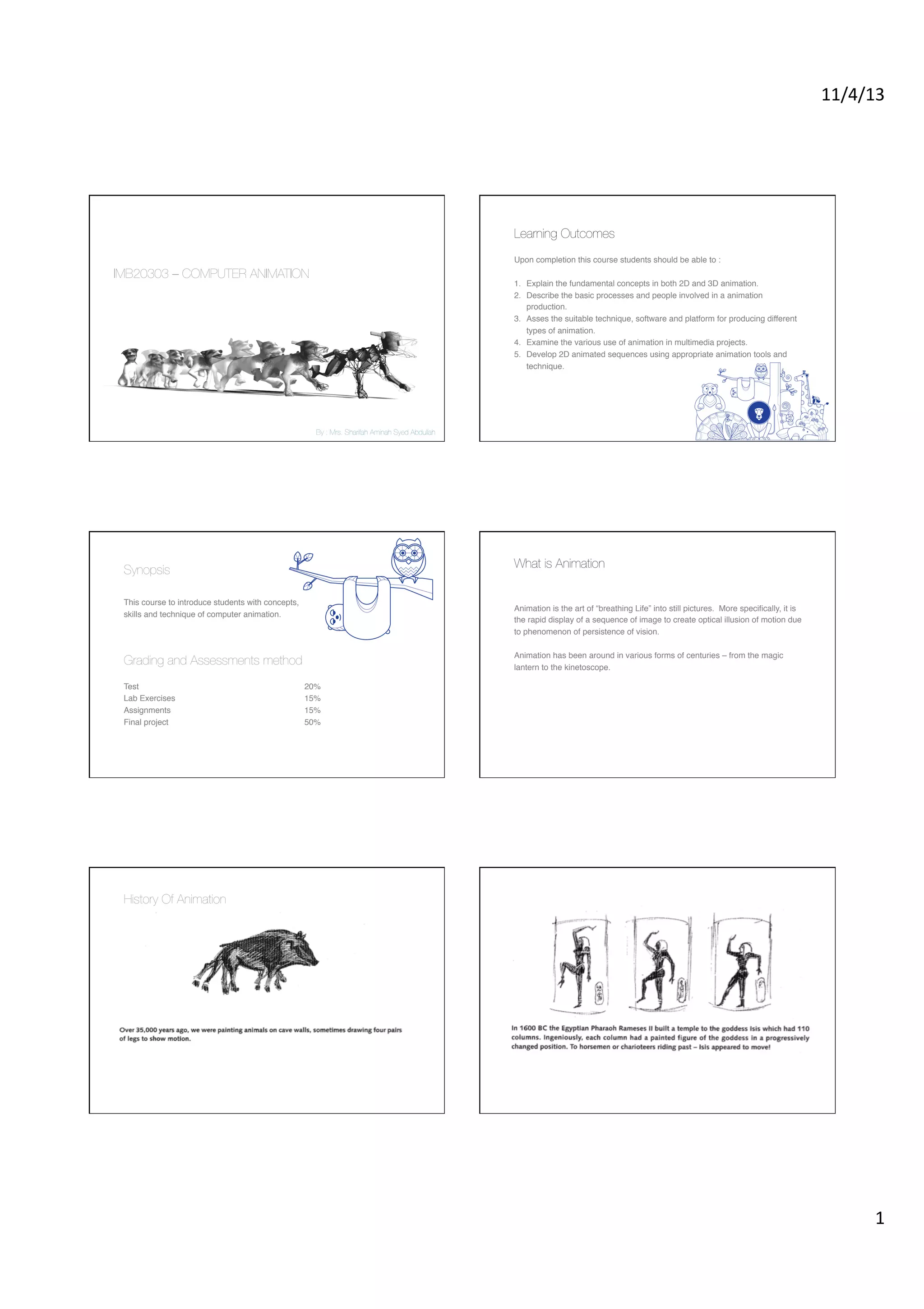 Computer animation | PDF