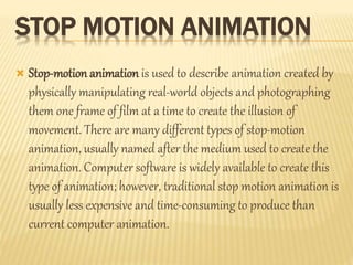 Computer animation | PPTX