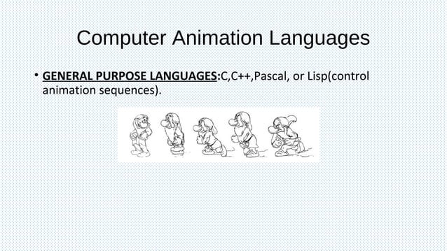 Computer animation | PPT | Computer Animation | Computer Software and ...