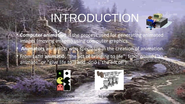 Computer animation | PPT | Computer Animation | Computer Software and ...