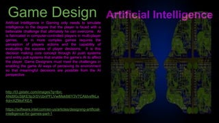 Computer Animation + Game Design Presentation | PDF