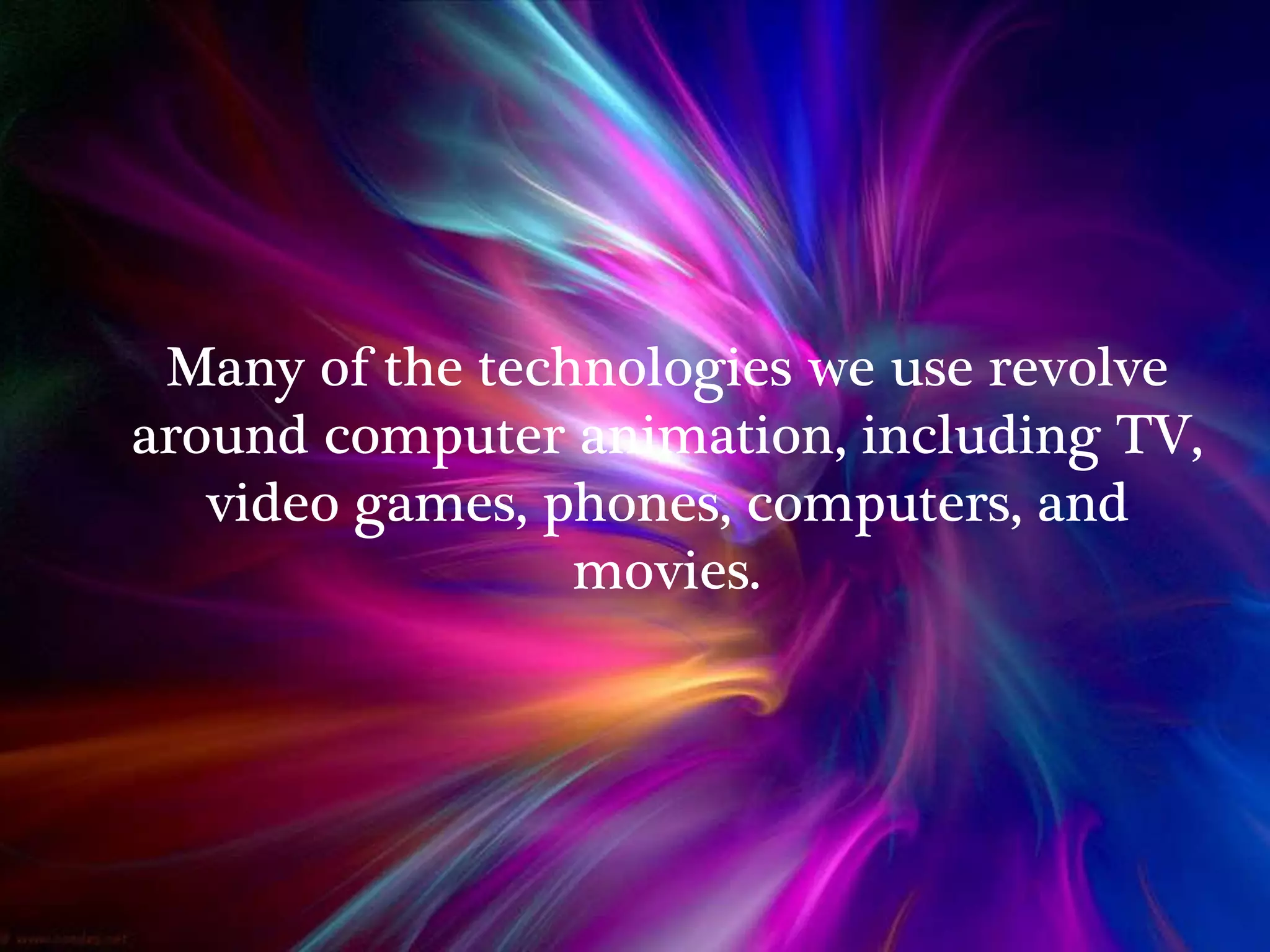 Computer Animation PowerPoint | PDF