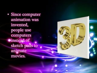 Computer Animation PowerPoint | PDF