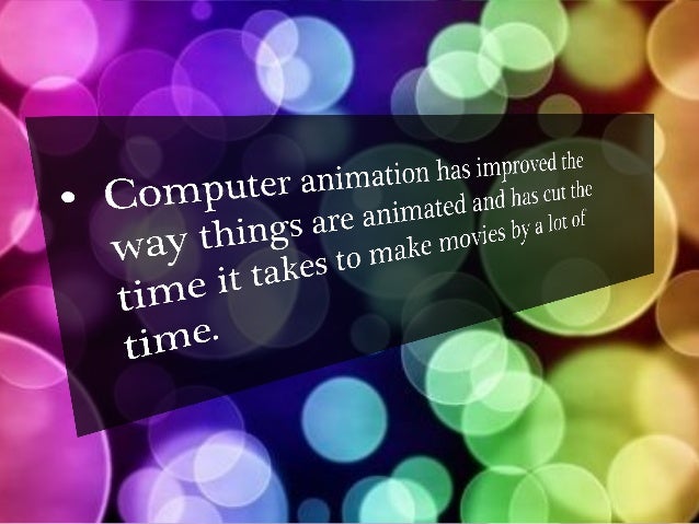 Computer Animation PowerPoint