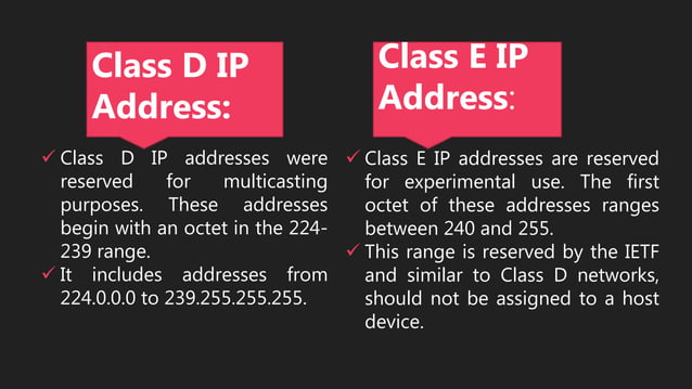 IP address & Domain name | PPTX