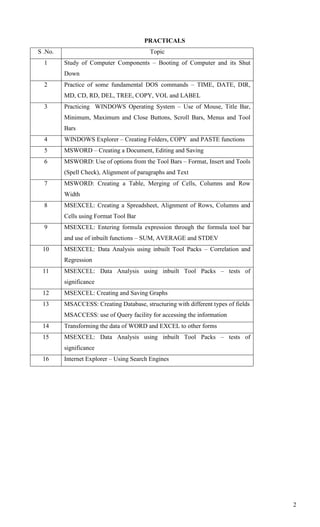 Computer application | PDF