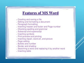 MS WORD | PPTX