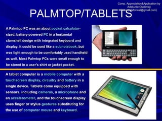 Computer Studies, Uses, Computer application and appreciation | PPT
