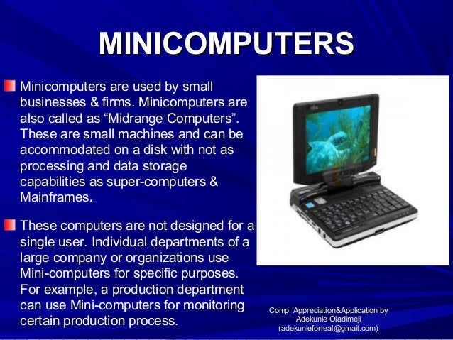 Computer Studies, Uses, Computer application and appreciation