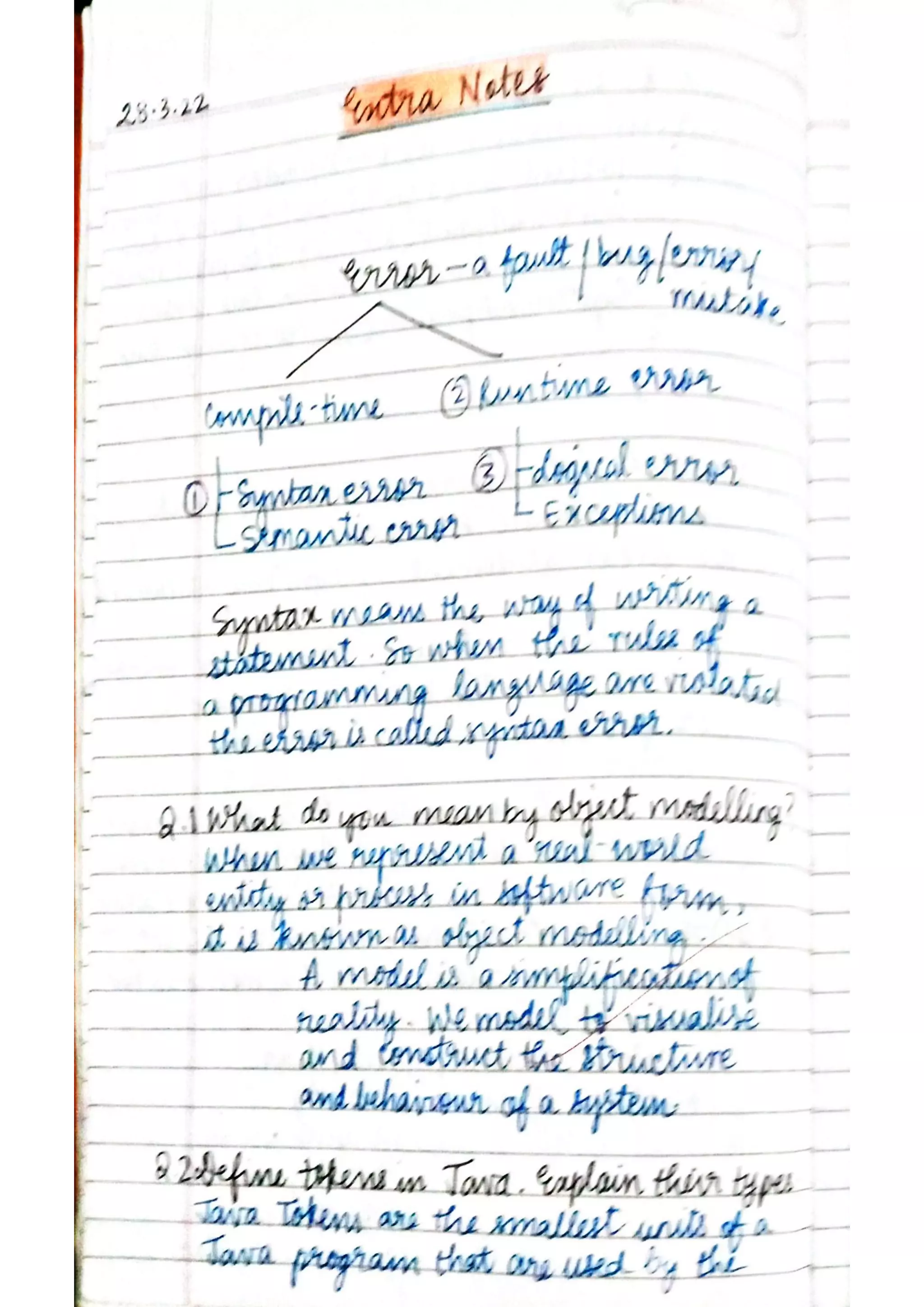 ICSE Computer Applications Class X Handwritten Notes | PDF | Technology ...