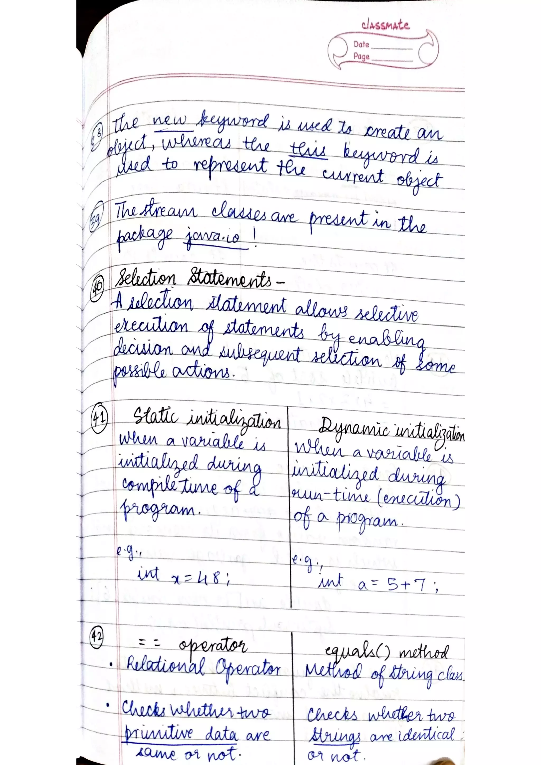 ICSE Computer Applications Class X Handwritten Notes | PDF