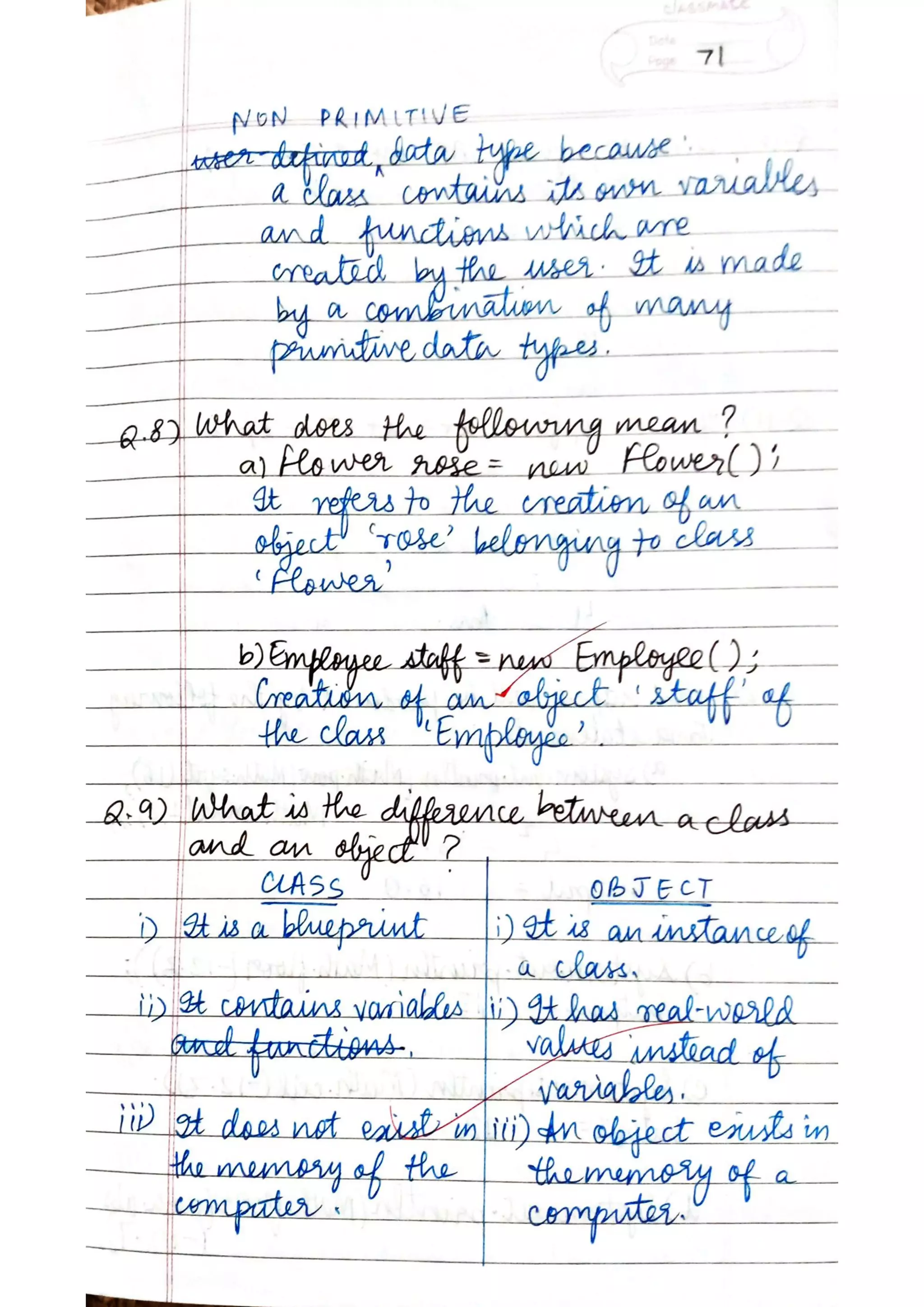 ICSE Computer Applications Class X Handwritten Notes | PDF