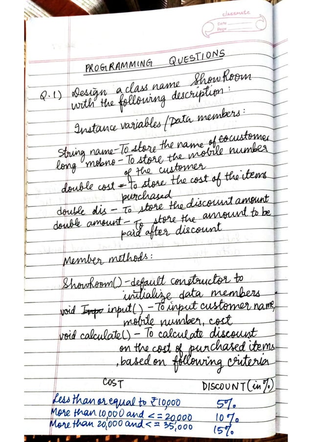 ICSE Computer Applications Class X Handwritten Notes | PDF | Technology ...
