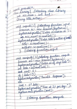 ICSE Computer Applications Class X Handwritten Notes | PDF