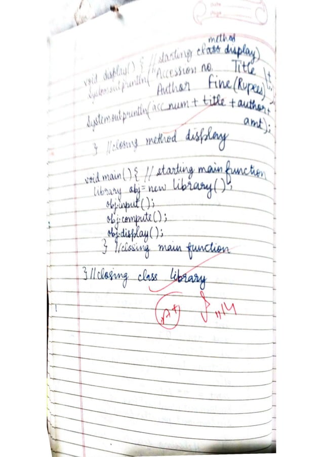 ICSE Computer Applications Class X Handwritten Notes | PDF