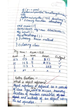 ICSE Computer Applications Class X Handwritten Notes | PDF