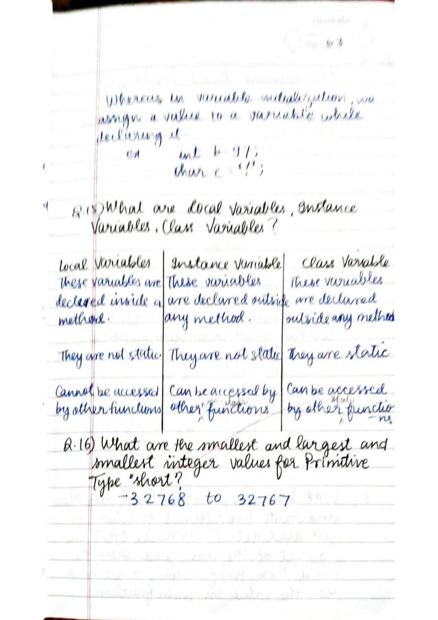 ICSE Computer Applications Class X Handwritten Notes | PDF