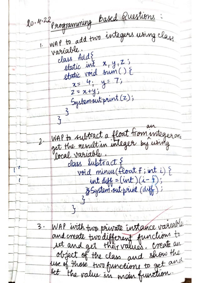 ICSE Computer Applications Class X Handwritten Notes | PDF