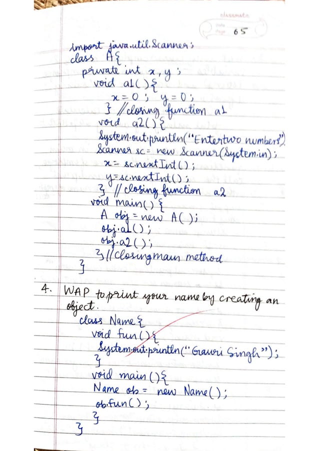 ICSE Computer Applications Class X Handwritten Notes | PDF