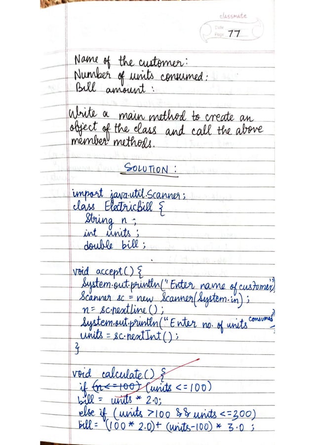 ICSE Computer Applications Class X Handwritten Notes | PDF
