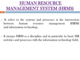 Computer application in hrm final | PPTX