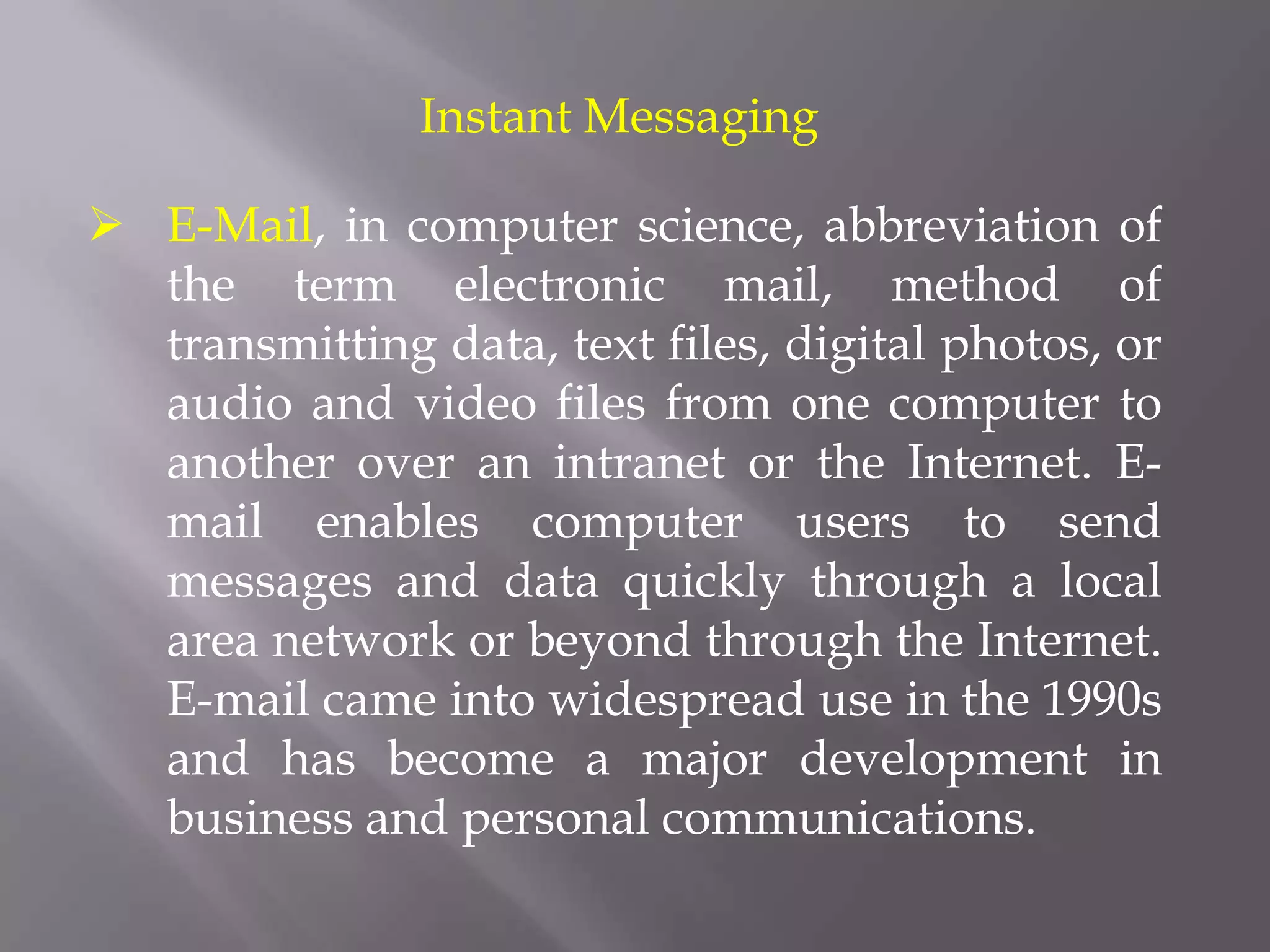 Computer application in school management plm | PPT