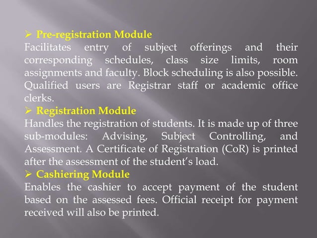 Computer application in school management plm | PPT