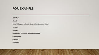 Marquee tag computer applicationppt.pptx