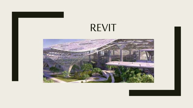 Computer applications in architecture | PPTX