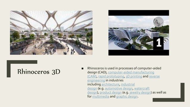 Computer applications in architecture | PPTX