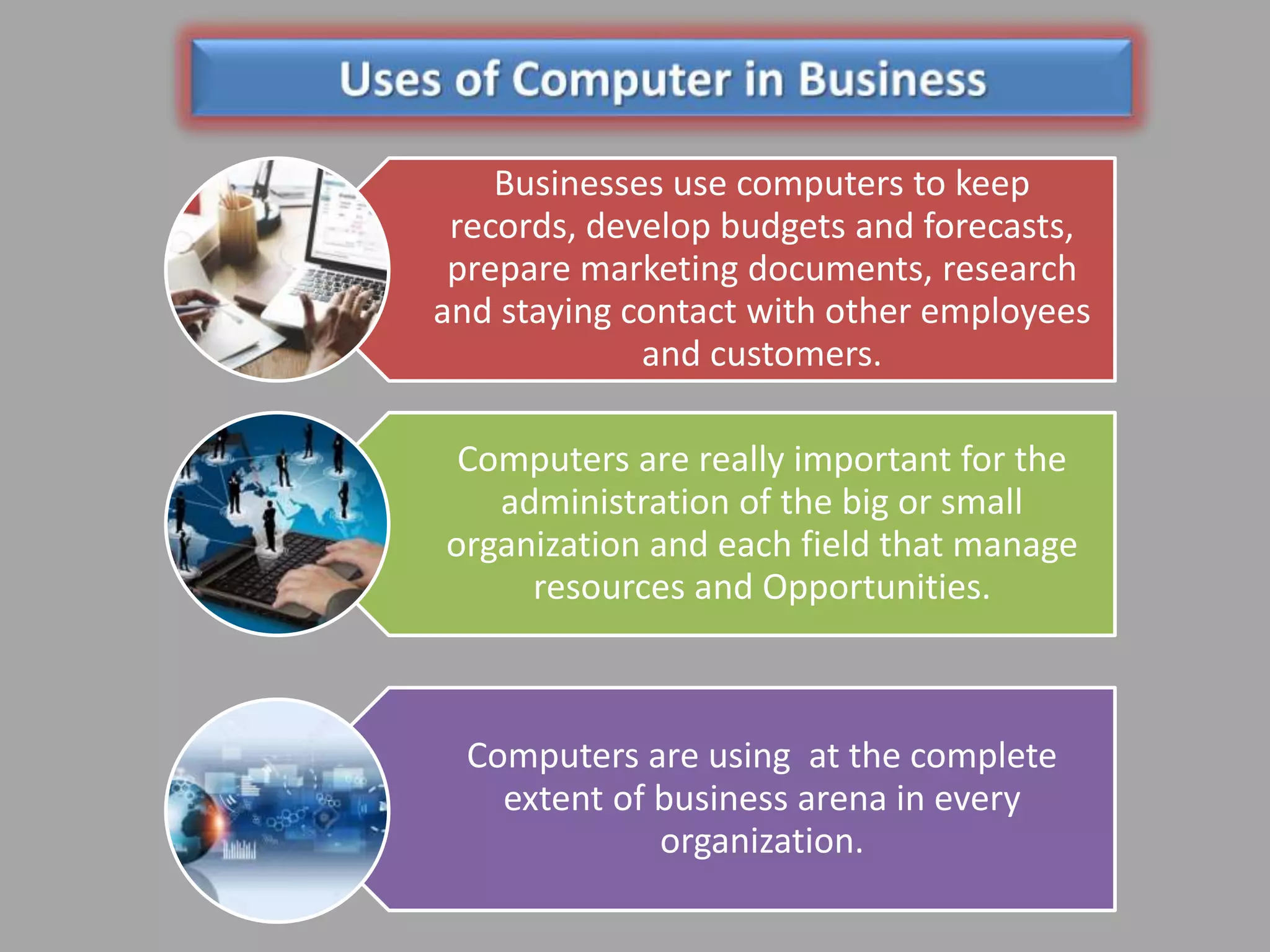 Computer applications in buiseness | PPTX