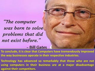 Computer applications in buiseness | PPT