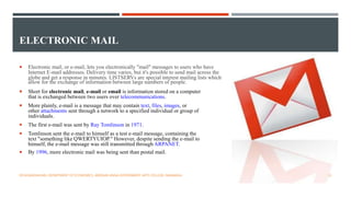 Computer applications in economics UNIT - II | PPT