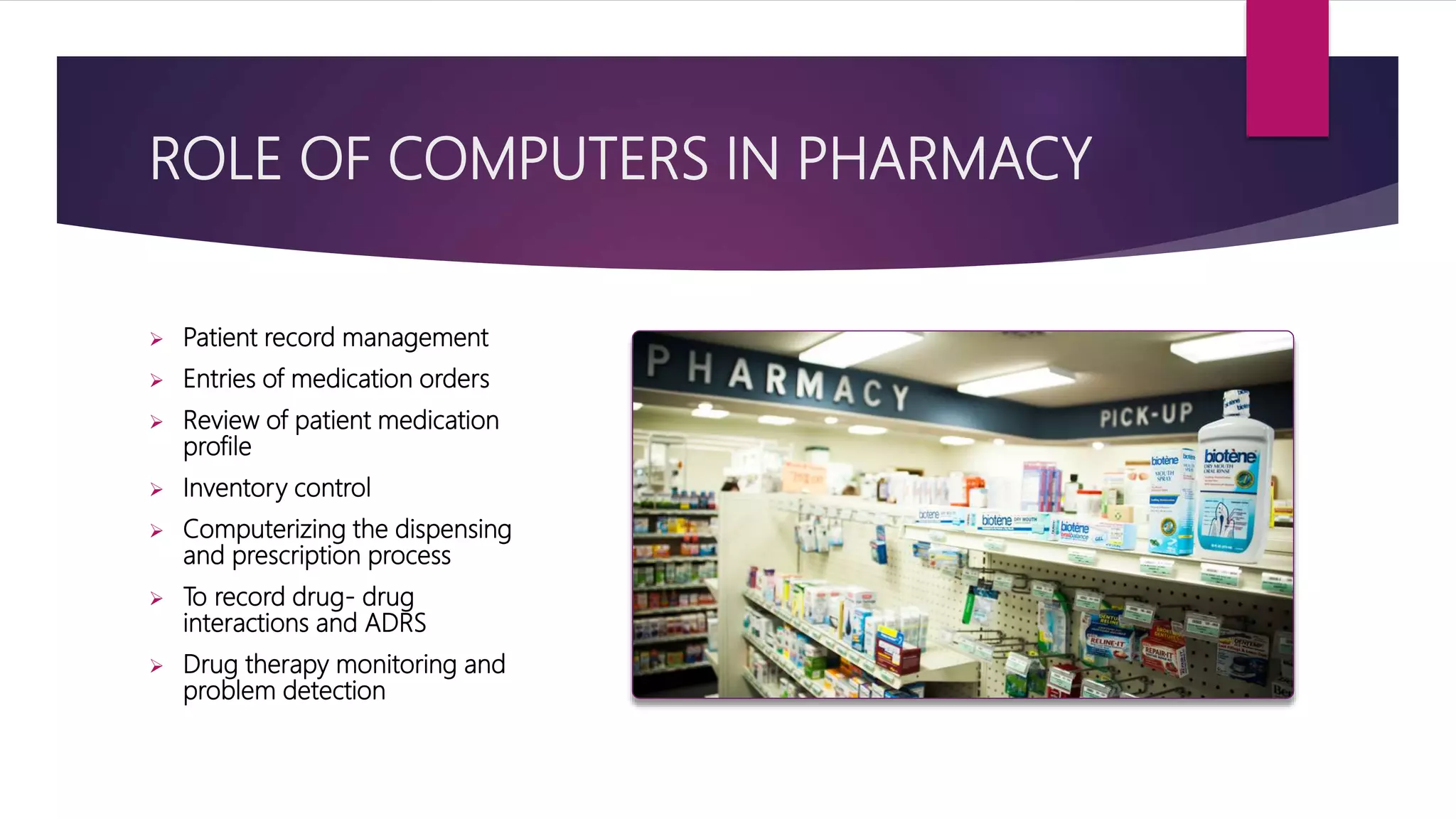 Computer applications in health care | PPTX