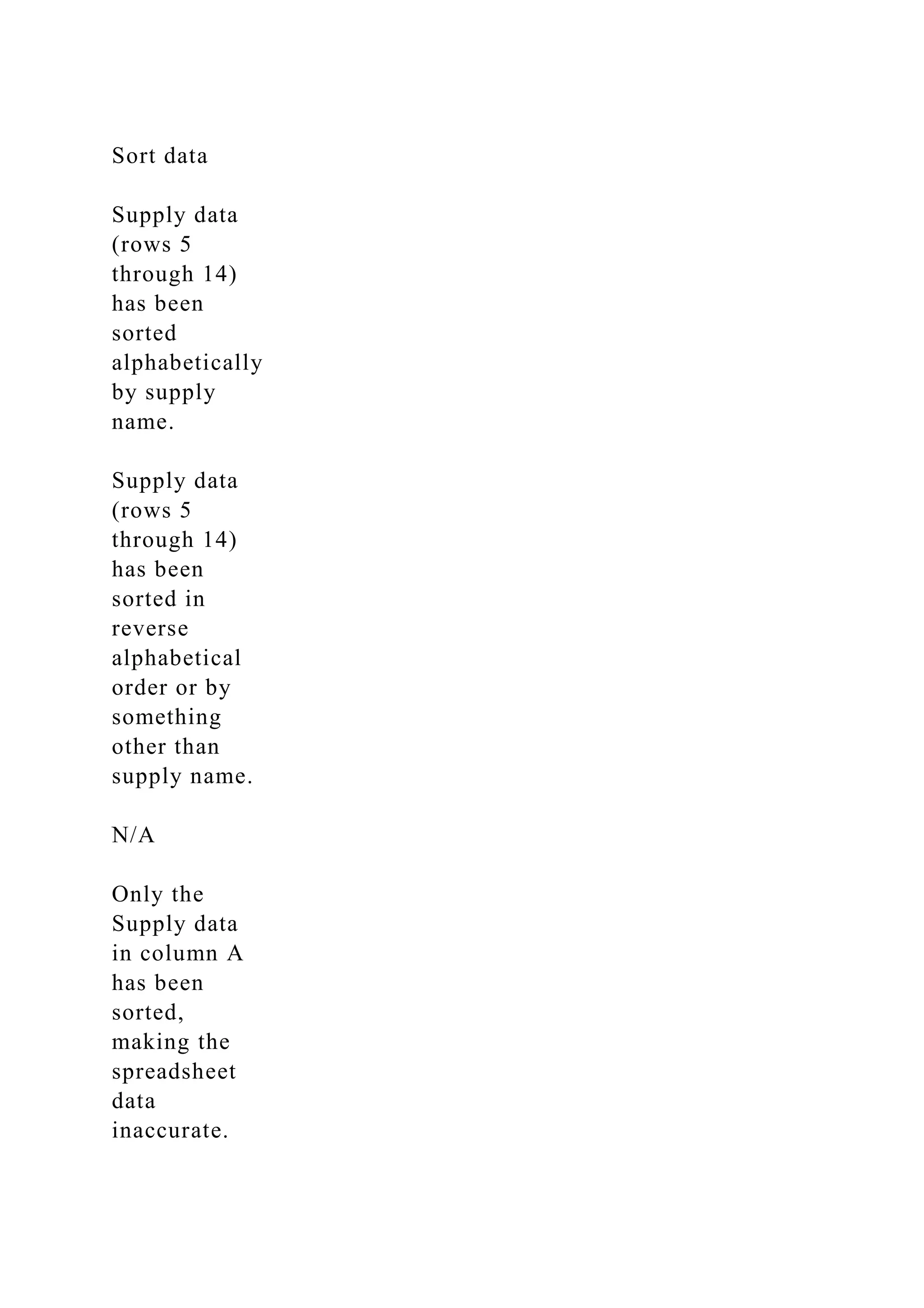 Computer Applications Microsoft Excel2016 Graded Project.docx