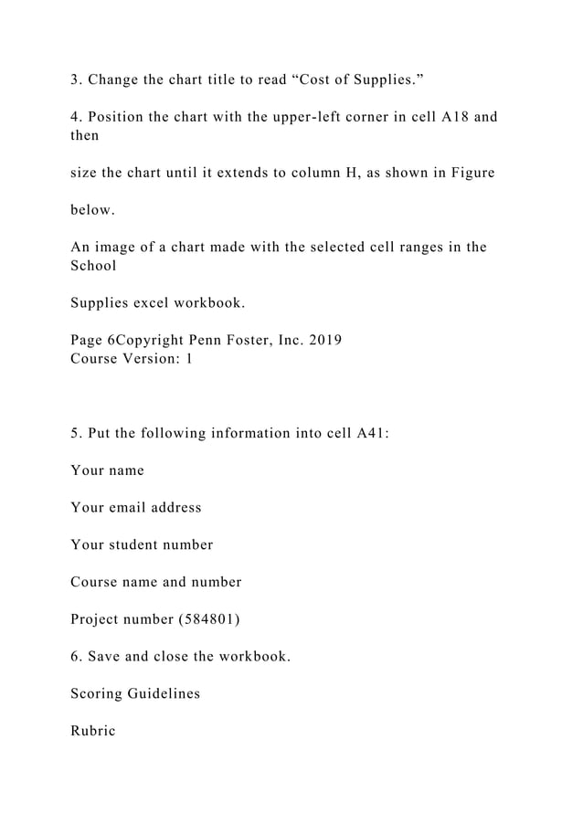 Computer Applications Microsoft Excel2016 Graded Project.docx ...