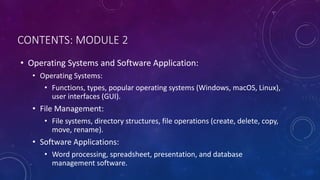 COMPUTER APPLICATIONS Module 2.pptx