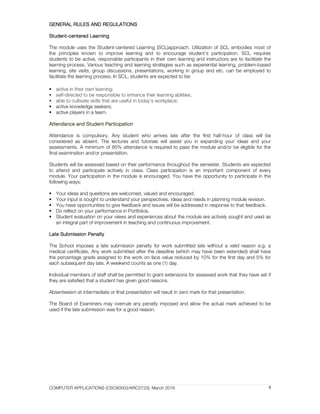 SEMESTER 3 : COMPUTER APPLICATIONS MODULE OUTLINE | PDF | 3-D Graphics ...