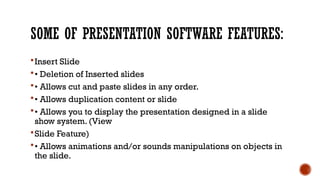Computer Application Software and different types of Application ...