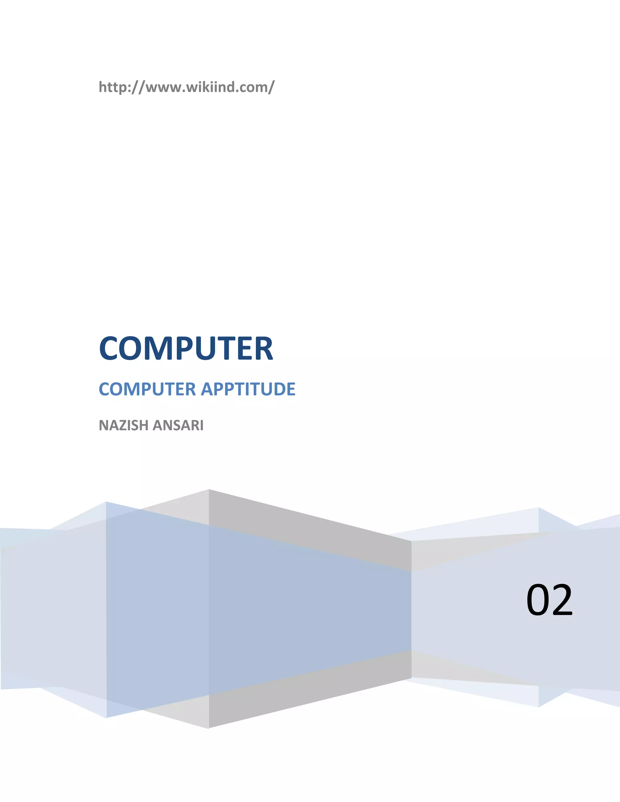 Computer aptitude | PDF