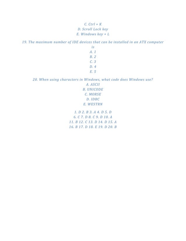 Computer aptitude | DOCX