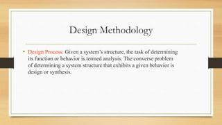 Computer architectural design methodology | PPTX | Computing ...