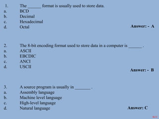 Computer architecture PART 1 | PPTX