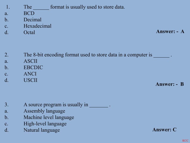 Computer architecture PART 1 | PPT