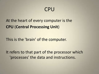 Computer architecture | PPT