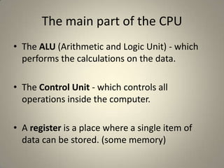 Computer architecture | PPT